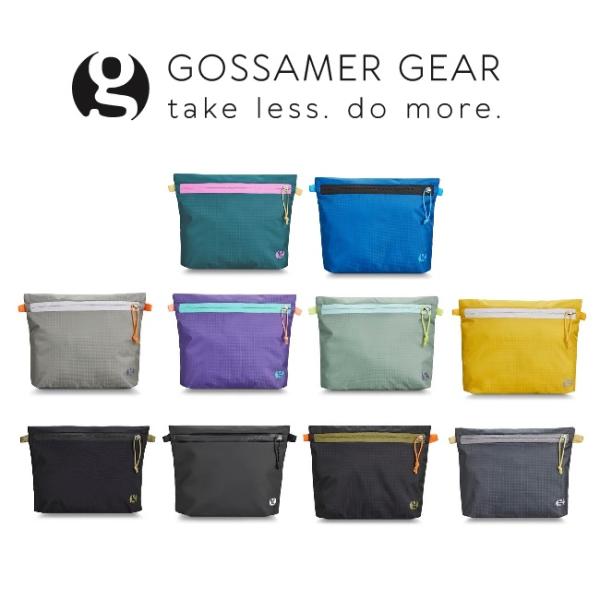 バックパックの残反を有効利用し生産したジッパーつきポーチいずれもバックパックで使用している高機能素材▼70D Robic Nylon-約19.8g▼Black Coated/305D Polyester w/ NS UMT Coating-...