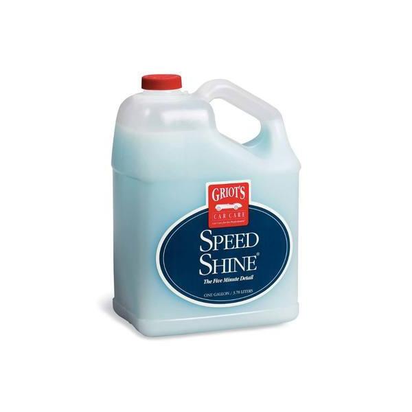 SPEED SHINE 1ガロン　／　GRIOT'S GARAGEグリオズ・ガレージが、特に自信を持っておすすめするのがスピードシャインです。要は速効性のボディクリーナーなれど、その効果と作業性にはまさに目から鱗。界面活性剤の力で傷を付ける...