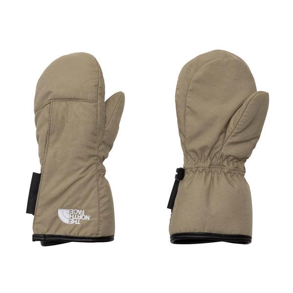 はっ水性のあるナイロン素材を使用した、防寒用中わた入りベビーミトン。手入れがしやすいよう大きく開く設計で、面ファスナーで留める仕様のため、着脱が容易です。■Fabric＜切替＞NORTHTECH Cloth ECO（ナイロン100％）＜甲側...