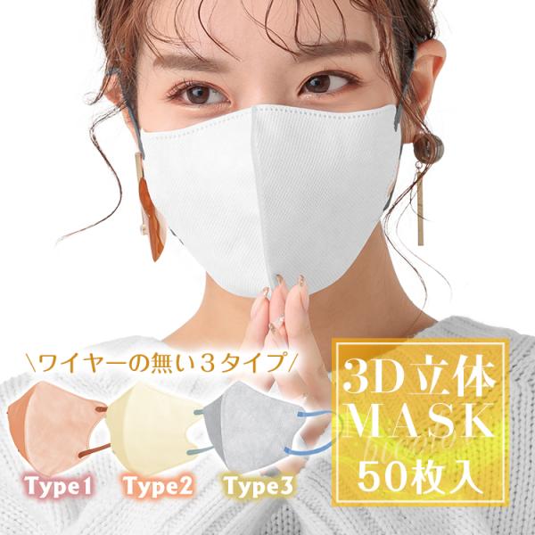 ■ウイルス・花粉・防塵対策に使える不織布マスク■3層構造の捕集フィルターが花粉・ホコリ・PM2.5・ウイルス飛沫を99％カット！！■型崩れしにくくメガネ曇りが軽減■息苦しくない3D立体プリーツ加工■接触面が少なくメイクも落ちにくい【商品内容...