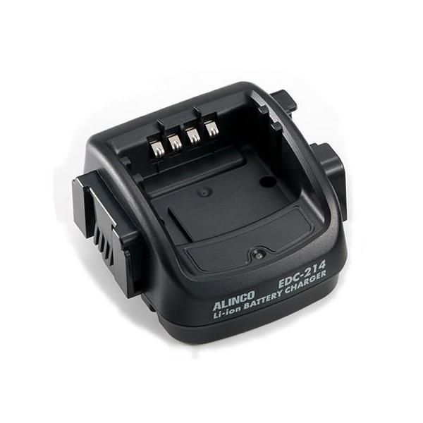 【インボイス対応済】EDC-214Rはアルインコ製のシングル充電スタンドです。リチウムイオン充電池パックEBP-98、EBP-99などを充電できます。充電状態がわかるLEDランプ付。緑が点灯すれば充電完了です。※EDC-214Rのみでは使用...
