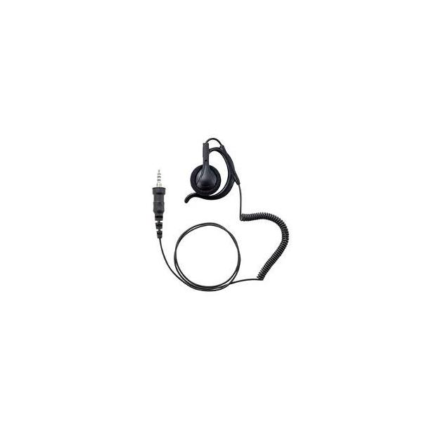 【インボイス対応済】長時間の装着でも疲れにくい耳かけ式大型オープンエアータイプイヤホンです。イヤホン部分のコードは断線しにくく伸縮性のあるカールコードです。左右どちらの耳にも装着可能です。ジャック部分がねじ込み式なので使用中にトランシーバー...