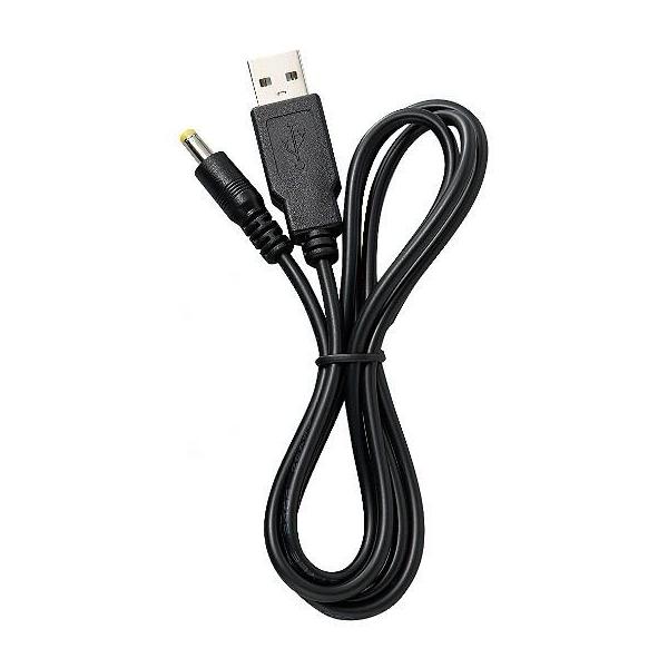 【インボイス対応済】特定小電力トランシーバーDJ-PHM10対応のDCケーブルです。無線機本体に直接、丸コネクター部分を接続し、ACアダプター(EDC-300)にUSBコネクター部分を接続し充電が可能です。またシングル/連結充電スタンド(E...