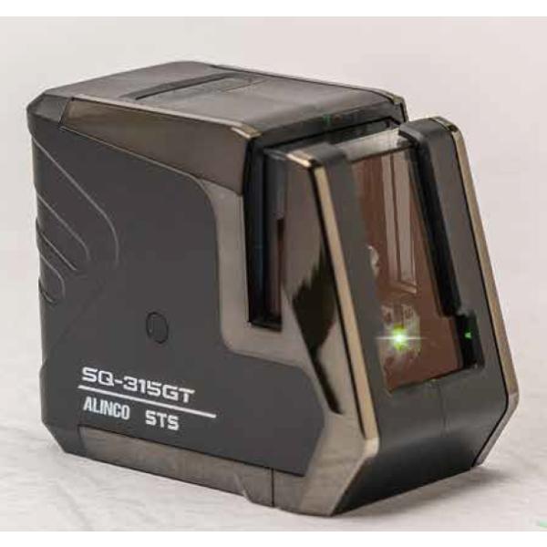 STS グリーンレーザー墨出器　　SQ-315GT特長■両縦■水平■垂直■おおがね■鉛直十字■地墨点● 標準付属品・本体・USBケーブル（USB Type-C）・USB-ACアダプター（SAC-10W）・専用回転微動台座 TB-WR2・リチ...