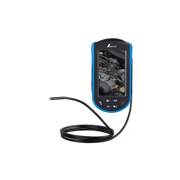 ●高解像度のカメラで撮影し、大型カラー液晶で確認ができます。●ケーブルを巻きつけて保管することができるので、コンパクトに収納できます。●超小型のカメラヘッド（φ5.2mm）と細長いケーブル（φ5.0mm×3m）で狭い箇所への挿入、状況確認、...