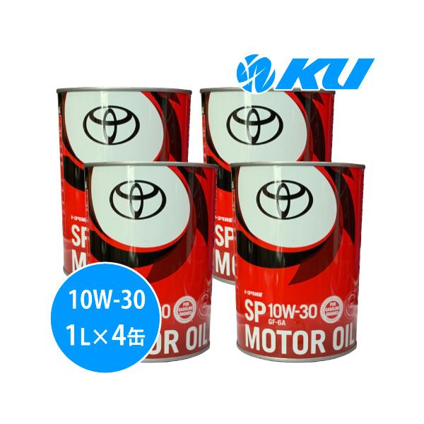 [商品スペック]●内容量 : 1Lx4缶●粘度 : 10W-30●規格 :  API SP ●ILSAC GF-6A●今では日本の各メーカーで純正オイルを持っていますが、さかのぼること約50年前トヨタは他社に先駆けて純正オイルを登場させ、信...