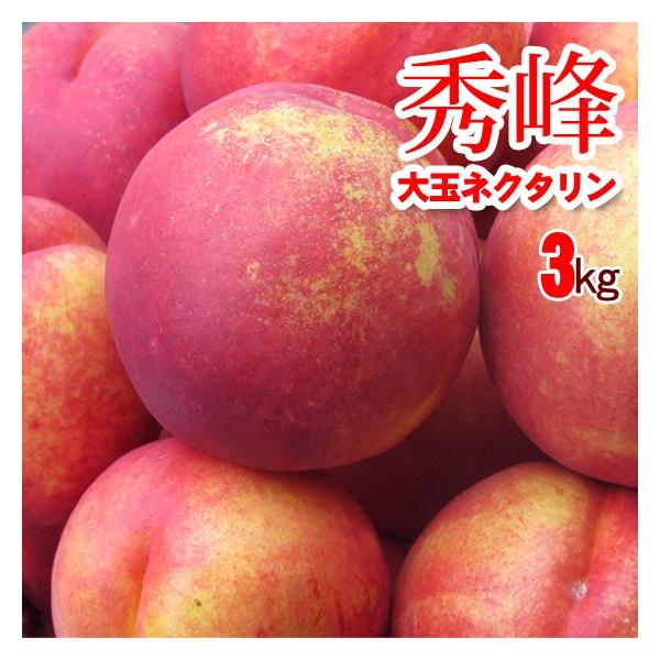 【発売日：2026年08月25日】旬：9月上旬〜約２週間ネクタリンの晩成種である秀峰ネクタリン。大玉晩成種でくだものはもちろん、全てにおいて当然ながら、樹上でだれよりもじっくり熟期を迎える分、甘酸の調和良く果汁多いため食味は濃厚です。色は落...