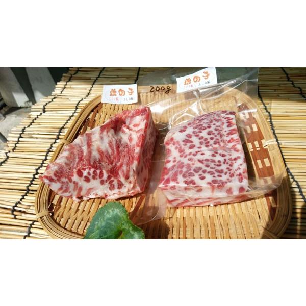 【発売日：2024年05月01日】鯨切機械で100ｇずつ薄切り真空冷凍保存（20枚前後）してあります。200ｇブロック真空でお届けいたします。出来るだけ薄切りしてください。