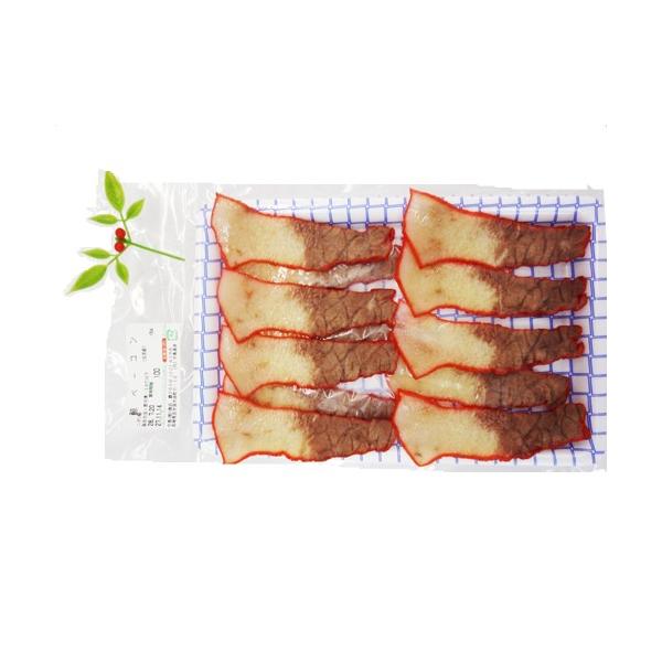 【発売日：2025年07月29日】ベーコンの部位は本皮・皮須・畝須当店は畝須一級　若　のみの原料を使用してます。畝須部分はあっさりした脂で美味しいです。