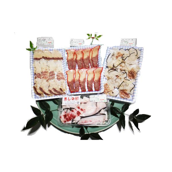 【発売日：2025年12月23日】鯨ベーコン100ｇ・さえずり100ｇ・湯びき畝100ｇ・煮付鯨120ｇ