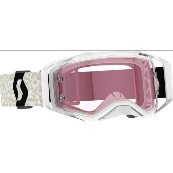 Scott スコット Prospect AMP Rose ホワイト/ブラックモトクロスゴーグル