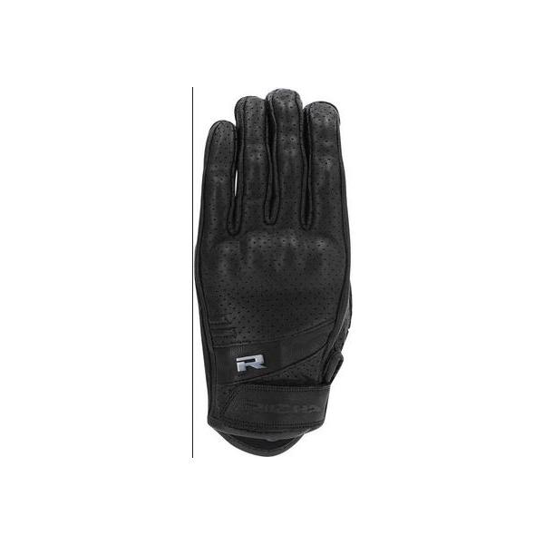 Richa Custom 2 穴あきオートバイグローブ カラー:ブラック