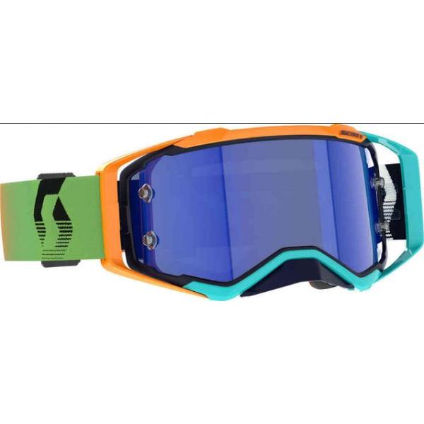 Scott Prospect AMP Chrome モトクロスゴーグル カラー:グリーン/オレンジ