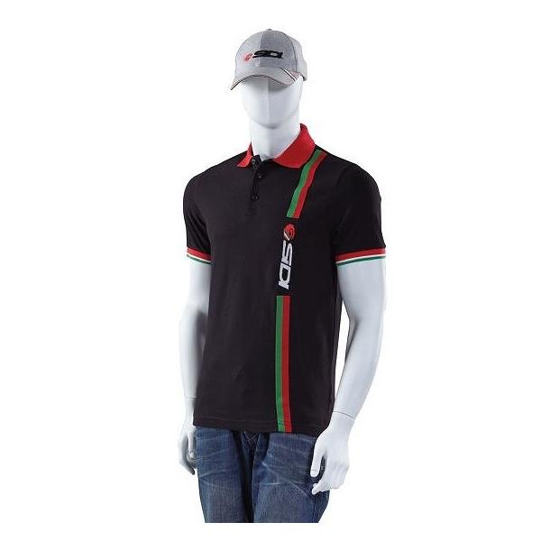 ☆【Sidi】Casualsポロシャツ - Stipe Black