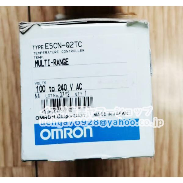 新品 OMRON オムロン E5CN-Q2TC 100-240VAC 温度調節器(デジタル調節計) 保証 保証：届いたから3ケ月以内不良品の場合、交換対応できます。