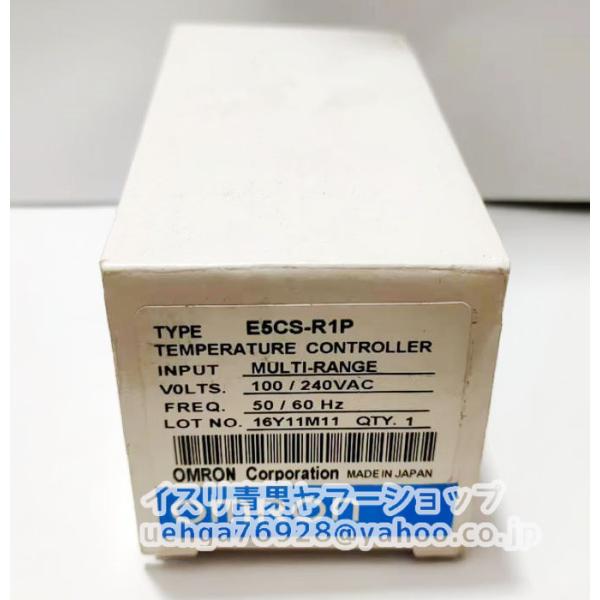 新品 OMRON オムロン E5CS-R1P 100-240VAC 電子 温度調節器 保証 保証：届いたから3ケ月以内不良品の場合、交換対応できます。