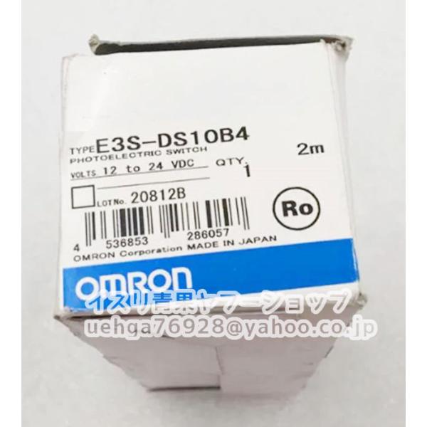 新品 OMRON オムロン E3S-DS10B4 2M 光電スイッチ 保証 保証：届いたから3ケ月以内不良品の場合、交換対応できます。