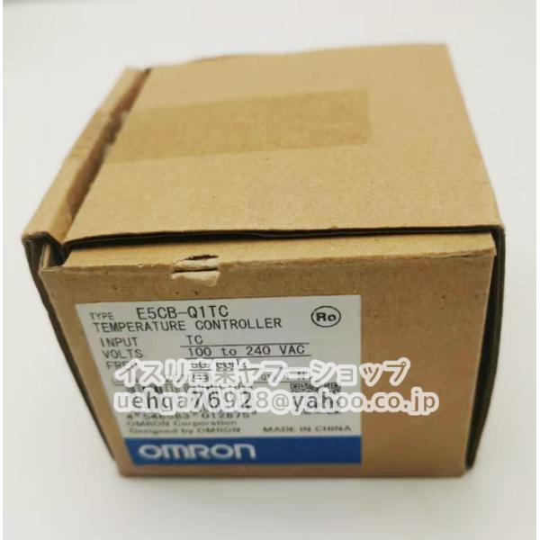 新品 OMRON オムロン E5CB-Q1TC 100-240VAC 温度調節器 保証 保証：届いたから3ケ月以内不良品の場合、交換対応できます。