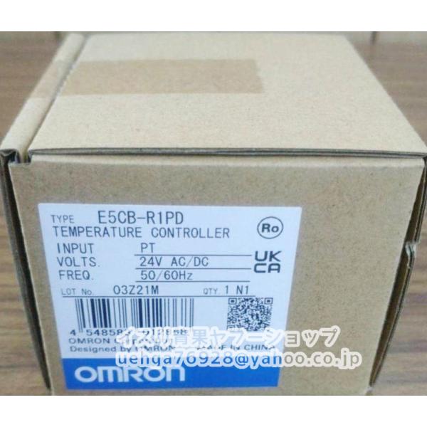 新品 OMRON オムロン E5CB-R1PD 24VAC/DC 温度調節器 保証 保証：届いたから3ケ月以内不良品の場合、交換対応できます。