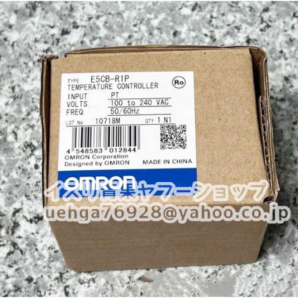 新品 OMRON オムロン E5CB-R1P 100-240VAC 温度調節器(デジタル調節計) 保証 保証：届いたから3ケ月以内不良品の場合、交換対応できます。