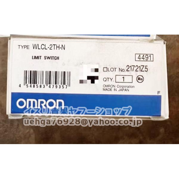 新品 OMRON オムロン WLCL-2TH-N リミットスイッチ保証：届いたから3ケ月以内不良品の場合、交換対応できます。複数在庫あるので、発送された商品と画像違う生産ロットの場合あり 予めご了承ください。