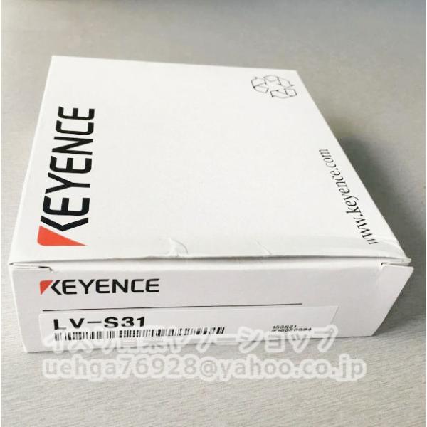 新品 KEYENCE キーエンス LV-S31 小型デジタルレーザセンサ保証：届いたから3ケ月以内不良品の場合、交換対応できます。複数在庫あるので、発送された商品と画像違う生産ロットの場合あり 予めご了承ください。