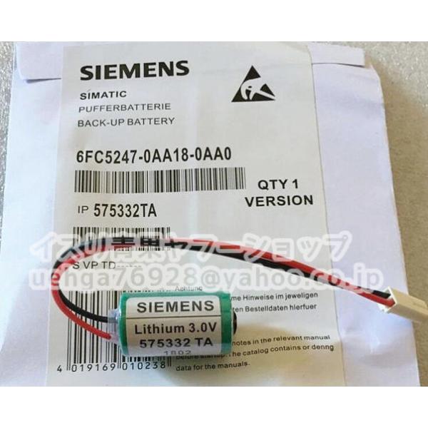 新品  Siemens  シーメンス 6FC5247-0AA18-0AA0 575332TA 3V   電池  バッテリー リチウム電池 保証：届いたから3ケ月以内不良品の場合、交換対応できます。複数在庫あるので、発送された商品と画像違う生...