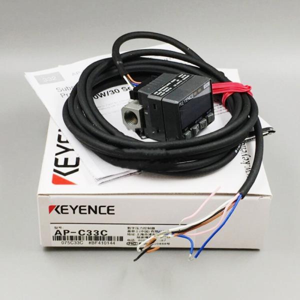 新品 KEYENCE キーエンス AP-C33C デジタル圧力センサ保証：届いたから3ケ月以内不良品の場合、交換対応できます。複数在庫あるので、発送された商品と画像違う生産ロットの場合あり 予めご了承ください。