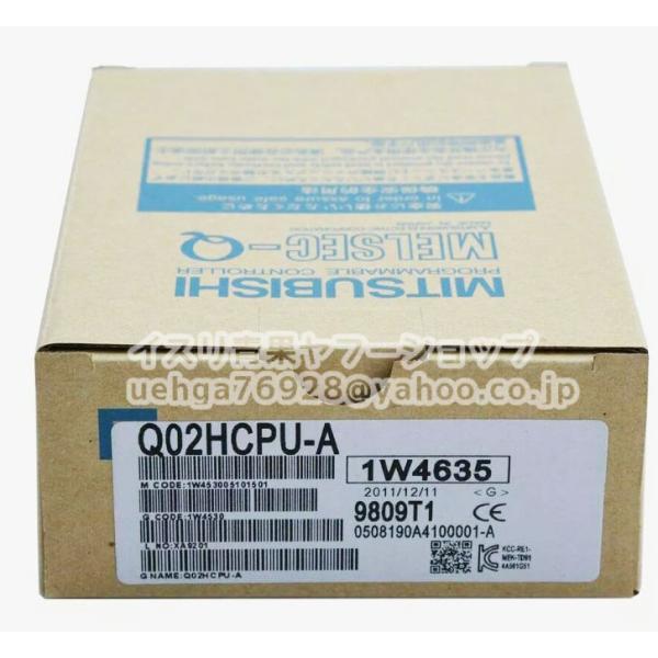 新品 MITSUBISHI 三菱電機 Q02HCPU-A AモードQCPU 保証保証：届いたから3ケ月以内不良品の場合、交換対応できます。