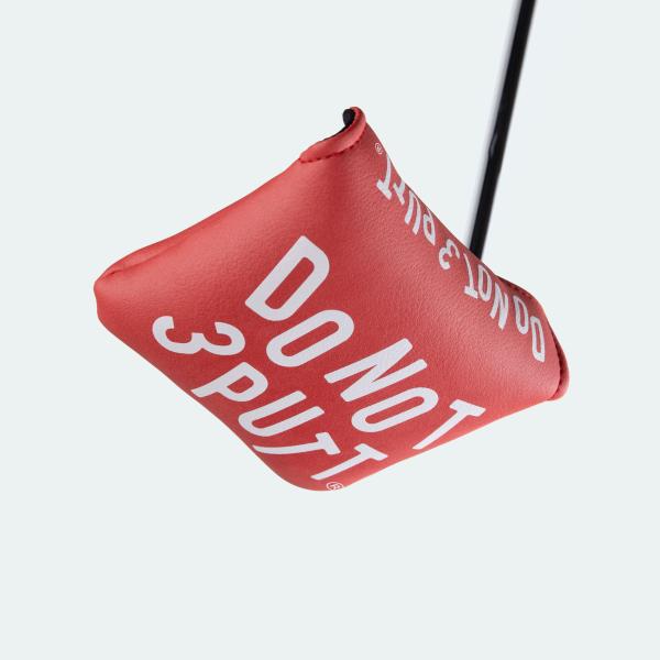 マットな仕上がりのPVCレザー（日本製）を使用したマグネット式のヒール型ネオマレット用パターカバー（ネオマレット・マレット型対応）です。オプションにてヒール型のトラスパター、トライビームパターにも対応可能です。脱着部分には強力なネオジウム磁...