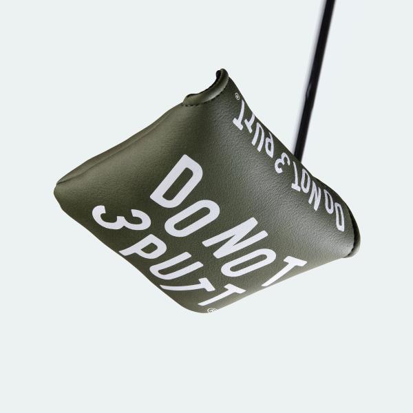 マットな仕上がりのPVCレザー（日本製）を使用したマグネット式のヒール型ネオマレット用パターカバー（ネオマレット・マレット型対応）です。オプションにてヒール型のトラスパター、トライビームパターにも対応可能です。脱着部分には強力なネオジウム磁...