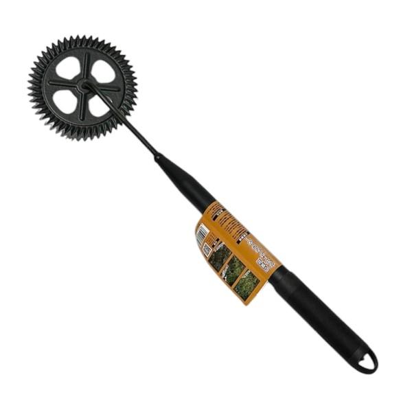 スピーディーに雑草削り！土の表面を滑らせるように草削りできます。円盤式ウェーブカッター【特徴】360度刃が付いていて、土の表面を滑らせるように草削りできます。※円盤部は回転しません。【仕様】■全長 ： 約 550mm■刃径 ： 約 150m...