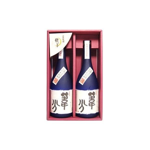減農薬米で優秀賞を受賞した大関米、熊本名水百選に選ばれた大関水源・国見水源の名水で仕込む地域限定焼酎のセットです。熊本県　人吉市　繊月酒造原材料／米、米麹　　容量　720ml×2本　／　度数25度・ギフトBOXへお入れし真心込めた包装を致し...