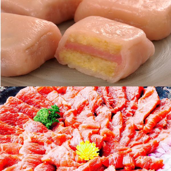 【いきなり団子　(桜あん)　6個セット】 大きさ： 1個あたり　縦50ｍｍ×横60ｍｍ×高30mm内容量：6個（1個あたり　約90g）原材料： さつま芋、小麦粉、桜あん、もち粉、砂糖、食塩アレルギー： 小麦添加物等： 無添加賞味期限： 冷凍...