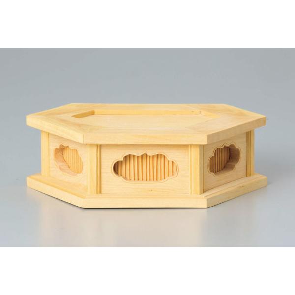 仏像台 仏具 六角仏像台 本柘植 大[大きさ]大：高51×幅148×奥行110ミリ[仕様]本柘植[決済]まことに恐れ入りますが、代金引換でのご購入でのお買い上げは承ることが出来ません。カード決済、もしくは銀行振り込みでご購入お願い申し上げま...