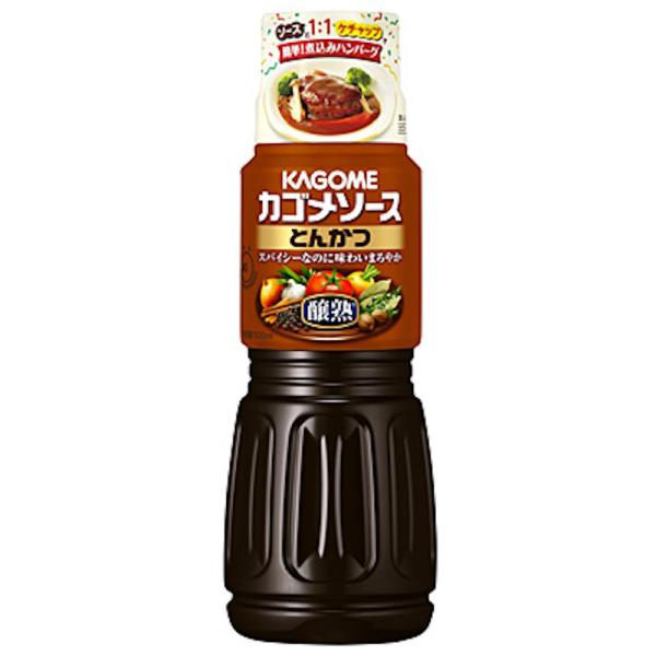 ●カゴメ独自の「醸熟」製法により、スパイシーなのに味わいまろやかに仕上げたソースです。●揚げ物をさっぱりいただけるのはもちろん、炒め物等の調理や料理の隠し味としてお使いいただけます。名称：濃厚ソース原材料：野菜・果実(トマト、にんじん、たま...