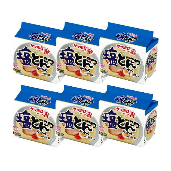 ●さっぱり塩味ととんこつのコクとうまみがきいた、塩とんこつラーメンです。●細めんながらも、表面にしっかりとした張りとコシのあるめんです。●ちぢれをつけることで、スープがよく絡みます。●とんこつエキスのうまみに、香味野菜の風味を合わせ、昆布、...