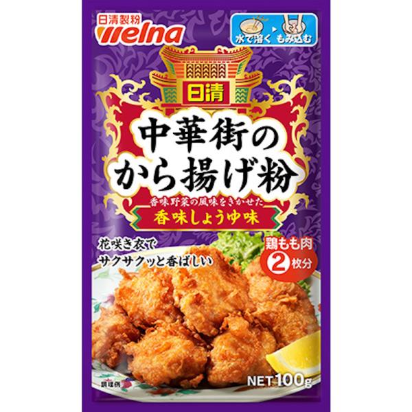 ●中華街のから揚げをイメージした香ばしい味わいです。●しょうゆ・香味野菜の風味をきかせ、カラッと軽い衣が特長です。●お肉がジューシーな仕上がりに。●1995年発売のロングセラー商品です。名称：から揚げ粉原産国：ベトナム原材料：でん粉、小麦粉...