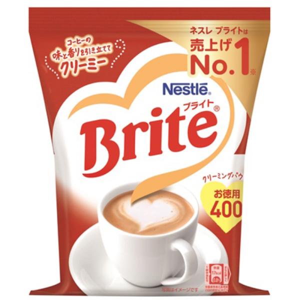 ●「ブライト」はコーヒーの香りと味を引き立てるので、お気に入りのコーヒーの香りや味わいをおいしく保てます。●約90％ものコーヒー感を保つから、コーヒーのおいしさや味わいを薄めることなく、クリーミーな味わいも楽しめます。名称：クリーミングパウ...