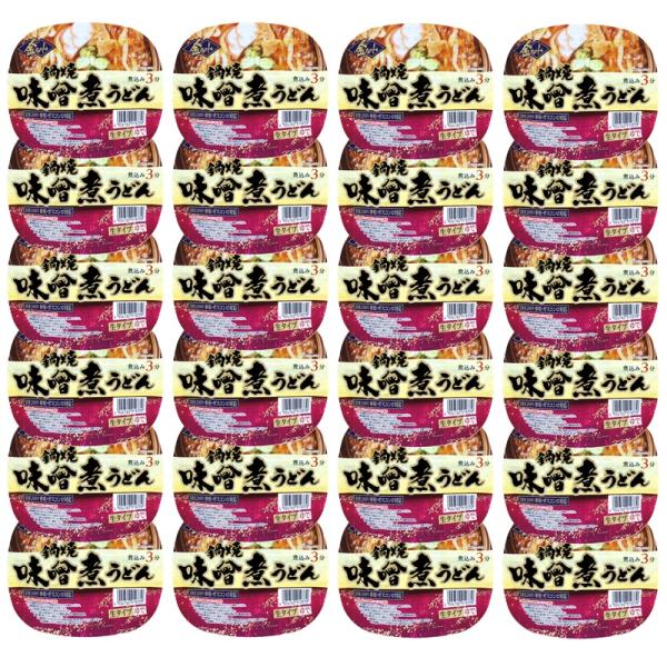 ●より名古屋名物味噌煮込みうどんに近づけるため、味を濃くしました。●かつおと昆布出汁にブレンドした味噌を加えました。具材は豚肉、かまぼこ、ねぎ入りです。●お湯の目安量は350ml。原材料：めん(小麦粉(国内製造)、食塩、寒天)、スープ(粉末...