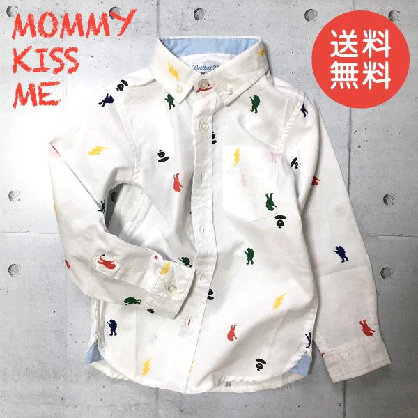 カラフルな兵士がプリントされた白いシャツです。サイズ：104cm(約4歳相当)　116cm(約6歳相当)の2サイズです。サイズが海外規格のため、きりのいい数字ではありません。この商品はクリックポスト（日本郵便）によるポスト投函でのお届けとな...