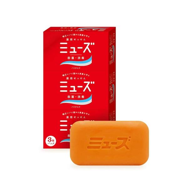 「商品情報」商品紹介The Muse Bath Size 3 Pack is a medicinal soap that protects your family from germs. Features fine yutaka foam ...