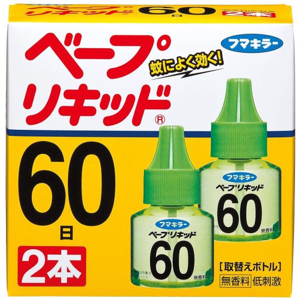 「商品情報」【フマキラー】ベープリキッド６０日無香料　２本入×５個セット「主な仕様」【フマキラー】ベープリキッド６０日無香料　２本入 ×５個セット【フマキラー】ベープリキッド６０日無香料　２本入 ×５個セット