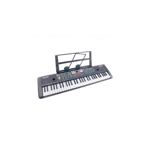 幅広い音域の61鍵盤電子キーボード!和音が弾ける本格派!音階が幅広いので、演奏出来る曲のバリエーションも豊富!デモ曲収録60曲「メリーさんの羊」など童謡。「エリーゼのために」など本格クラシックなど名曲入り。リズム・音色それぞれ200種類ピア...