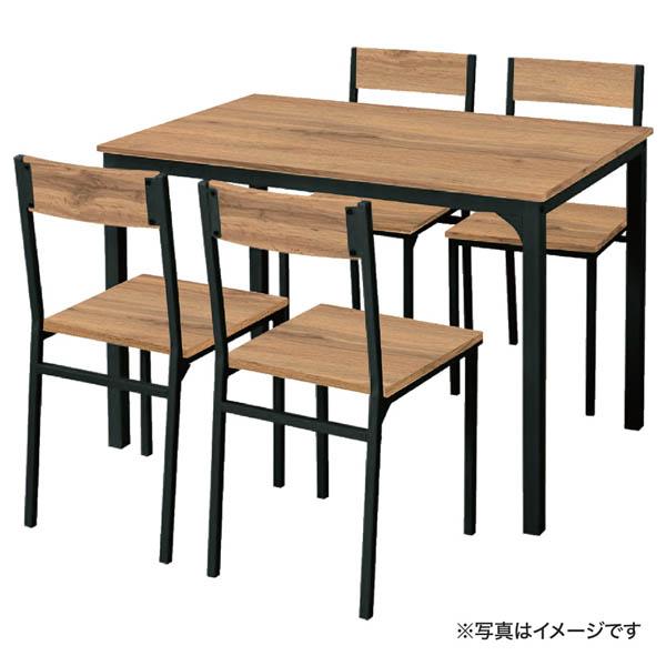 ●黒基調でシックな感じのする、シンプルなテーブル・チェアセットです。■サイズ：（テーブル）約幅110×奥行き70×高さ70cm■サイズ：（チェア）約幅39×奥行き47×高さ82cm　座面の高さ：44.4cm■構造部材：スチール(エポキシ樹脂...