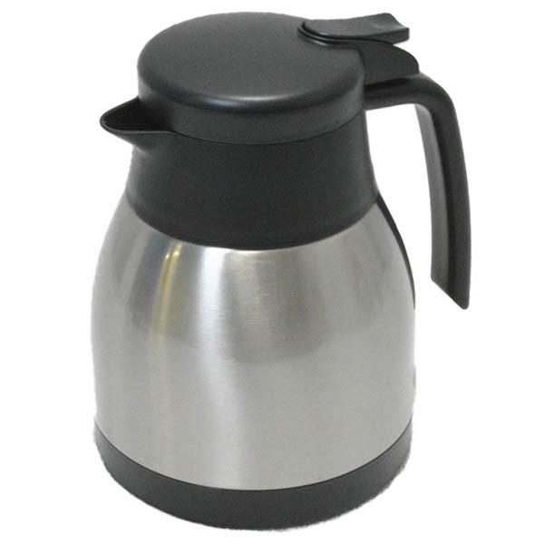 ●真空保温●氷が入れやすい広口●ワンタッチで注げます■本体寸法(約)：径13.6×高さ19cm、最大幅(ハンドル含む)/17.5cm■材質：外側/ステンレス鋼、内側/ステンレス鋼（クロム18％）、樹脂部（蓋）/ABS樹脂・ポリプロピレン、パ...