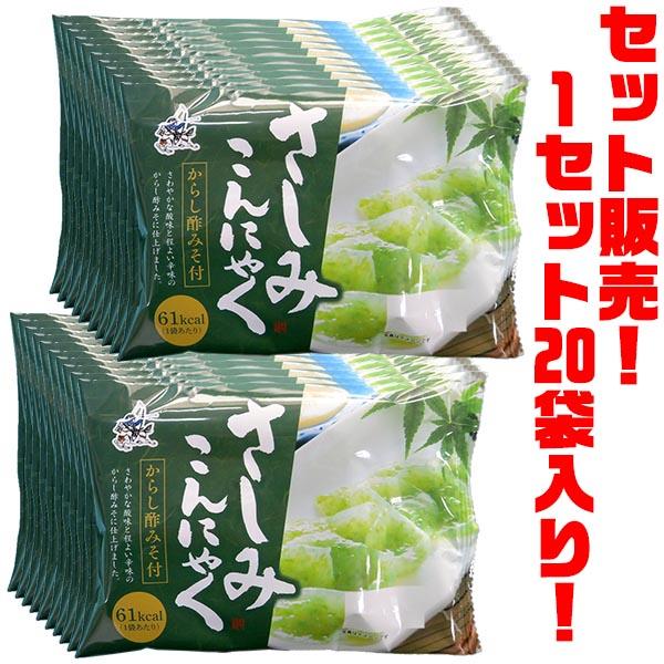 ●さわやかな酸味と程よい辛味のからし酢みそに仕上げました。■内容量：135g(こんにゃく110g、からし酢みそ25g)■原材料：【こんにゃく】こんにゃく粉(国産)、あおさ粉末/糊料(加工デンプン)、水酸化カルシウム(こんにゃく用凝固剤)、着...