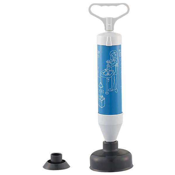 ●台所・洗面所・男子トイレ(小便器)などの排水パイプの詰まりに最適です。●強力な吸引力と押し下げる圧力で汚物を取り除きます。●用途に合わせて2種類のゴムを使い分けできます。■材質：塩化ビニル樹脂、アルミ、ポリエチレン※注意：複数の排水口と連...