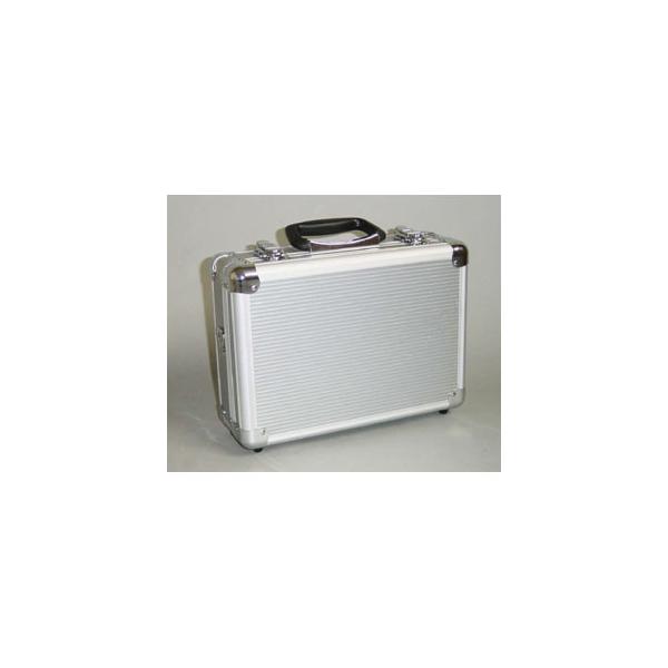 ■自由に仕切れる仕切板が付いています。　（仕切板１枚）■コーナー部材は衝撃に強いラウンド加工使用です。■材質/表面：アルミニウム　内装：ＭＤＦ・ＥＶＡ■最大収納重量目安：約１０ｋｇ■外寸サイズ：Ｗ３３０ｘＤ１２０ｘＨ２６５■内寸サイズ：Ｗ２...