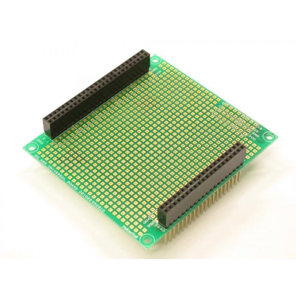 CPUボードの上にPC104用コネクタで重ねて使用するユニバーサルボードです。複数枚の重ねが可能で、重ねてもCPUの信号線はそのままユニバーサルの上にでています。CPUと同じサイズでコンパクト、ローコストで試作から量産品までそのまま使用する...